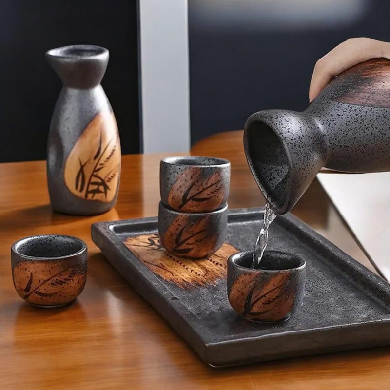 Sake Set - Etsy