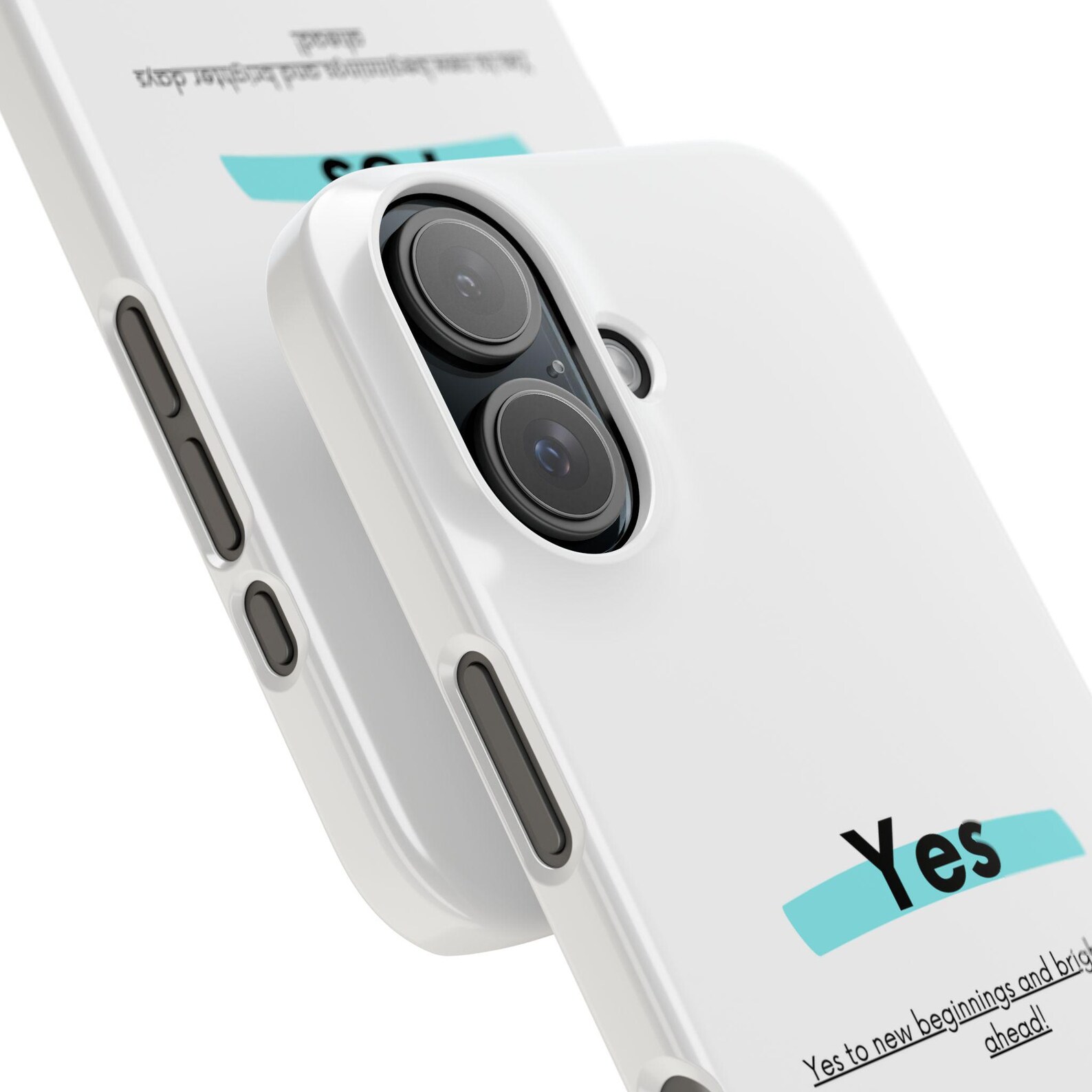 Yes - Phone Case With Inspirational Quotes - Unique Gift Idea | Unique ...