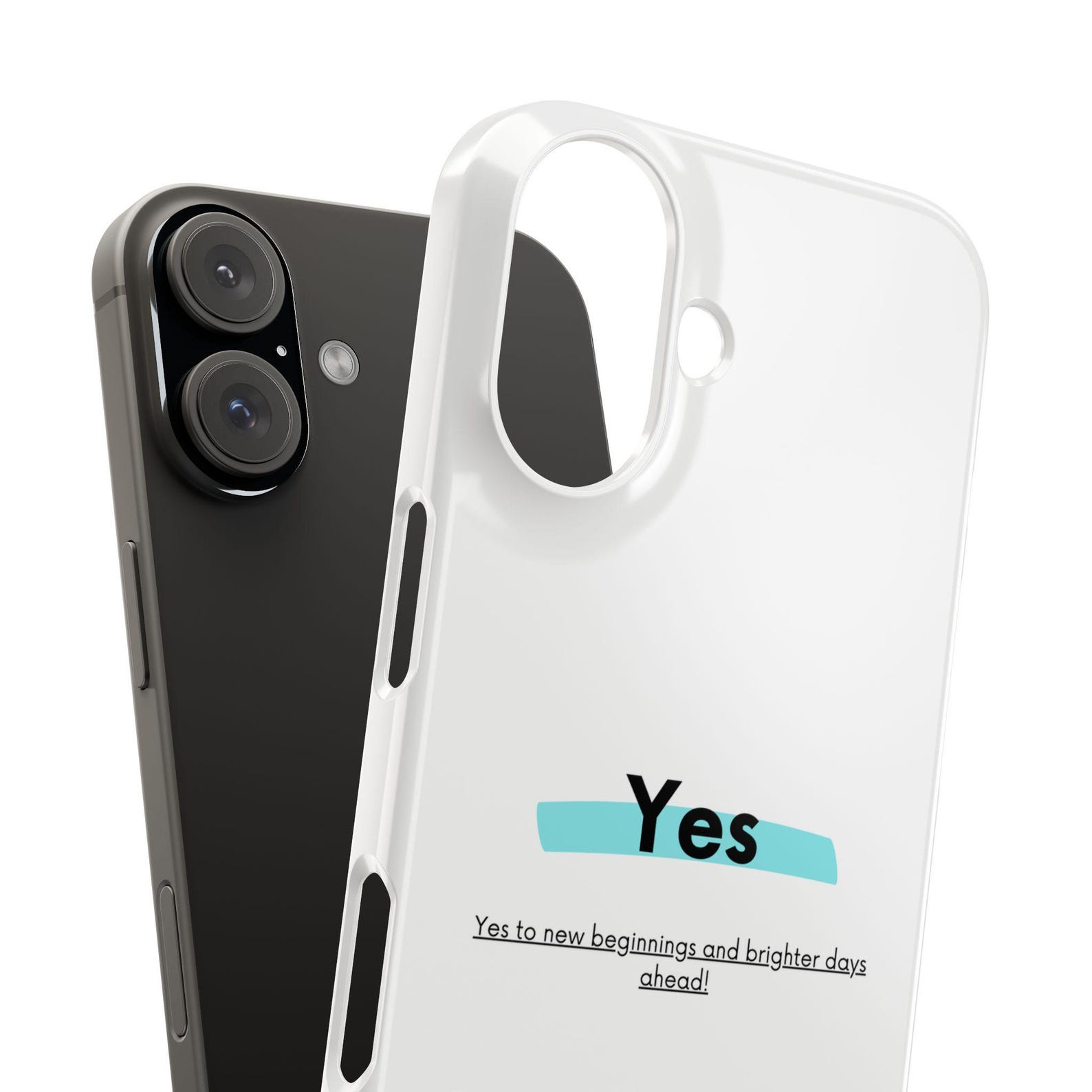 Yes - Phone Case With Inspirational Quotes - Unique Gift Idea | Unique ...