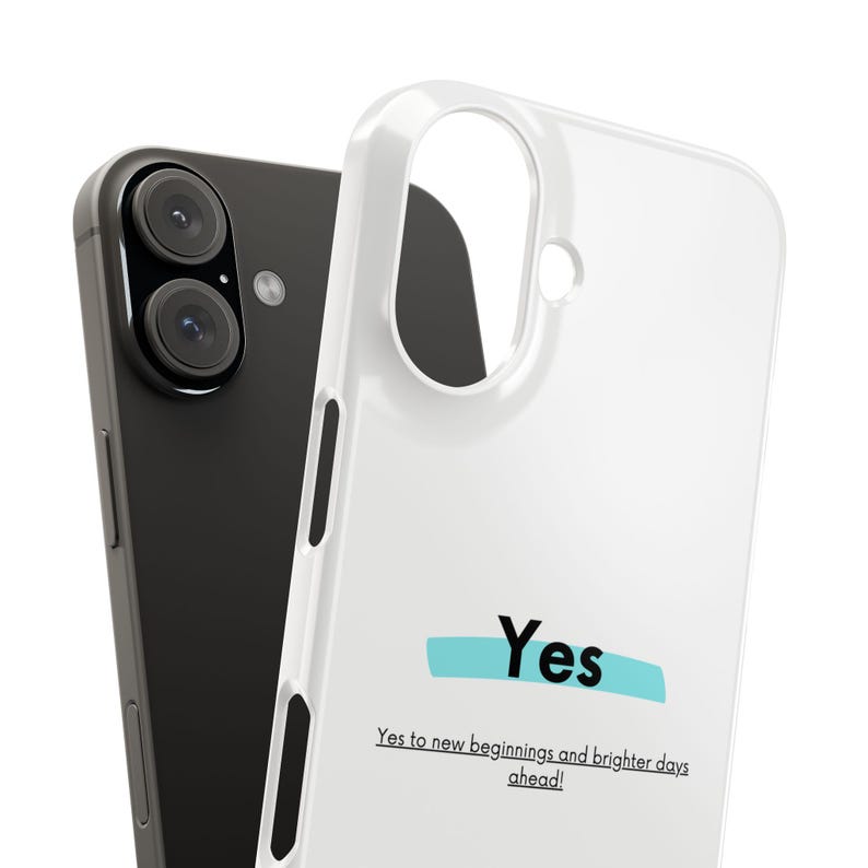 Yes - Phone Case With Inspirational Quotes - Unique Gift Idea | Unique ...