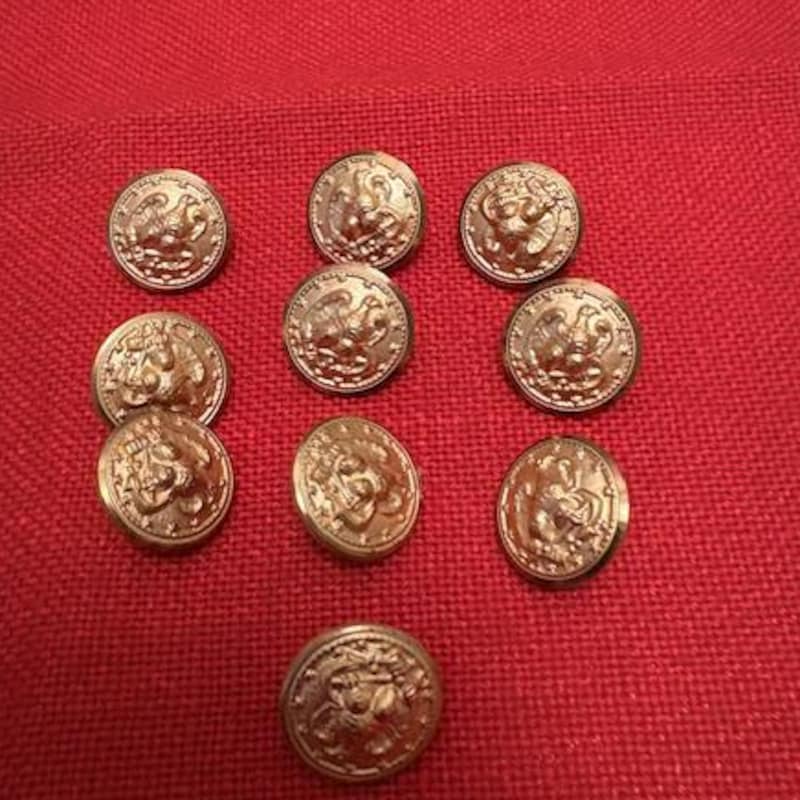 Brass Buttons - Etsy