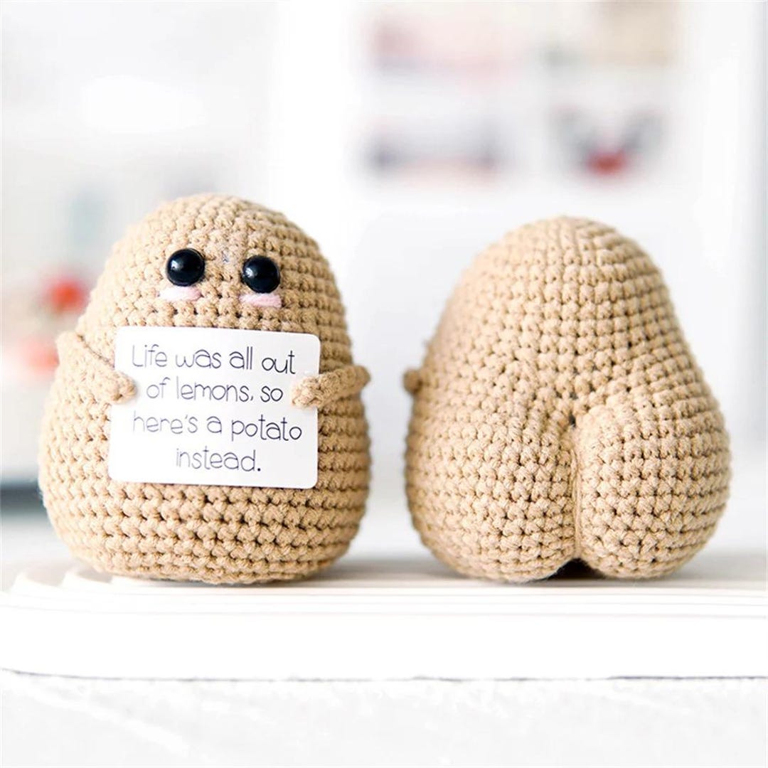 Potato Positive Handmade Positively Crochet Potatoe Crochet Potatoe ...