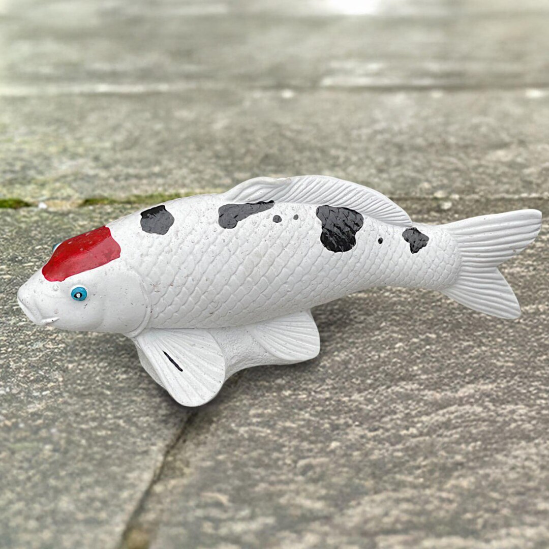 Unique Fish Statue Concrete Fish Sculpture Cement Ocean Decoration ...