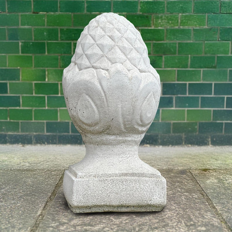 Fantasy Acorn Sculpture Concrete Ball Figurine Cement Acorn Statue ...