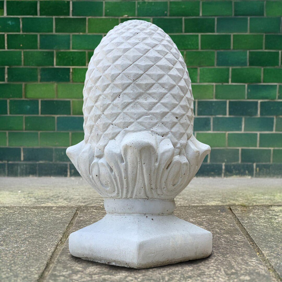 Large Acorn Statue Stone Acorn Ornament Cement Garden Sculpture Outdoor ...