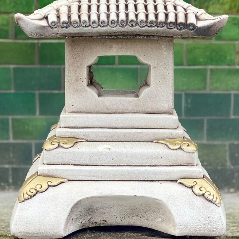 Amazing Pagoda Statue Concrete Lantern Pagoda Figurine Stone Asian ...