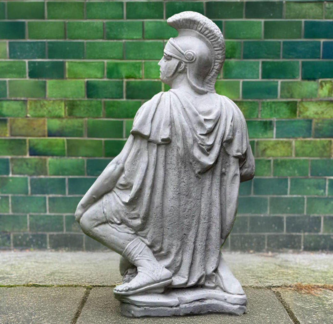 Large Soldier Statue Outdoor Military Figure Stone Memorial Soldier ...