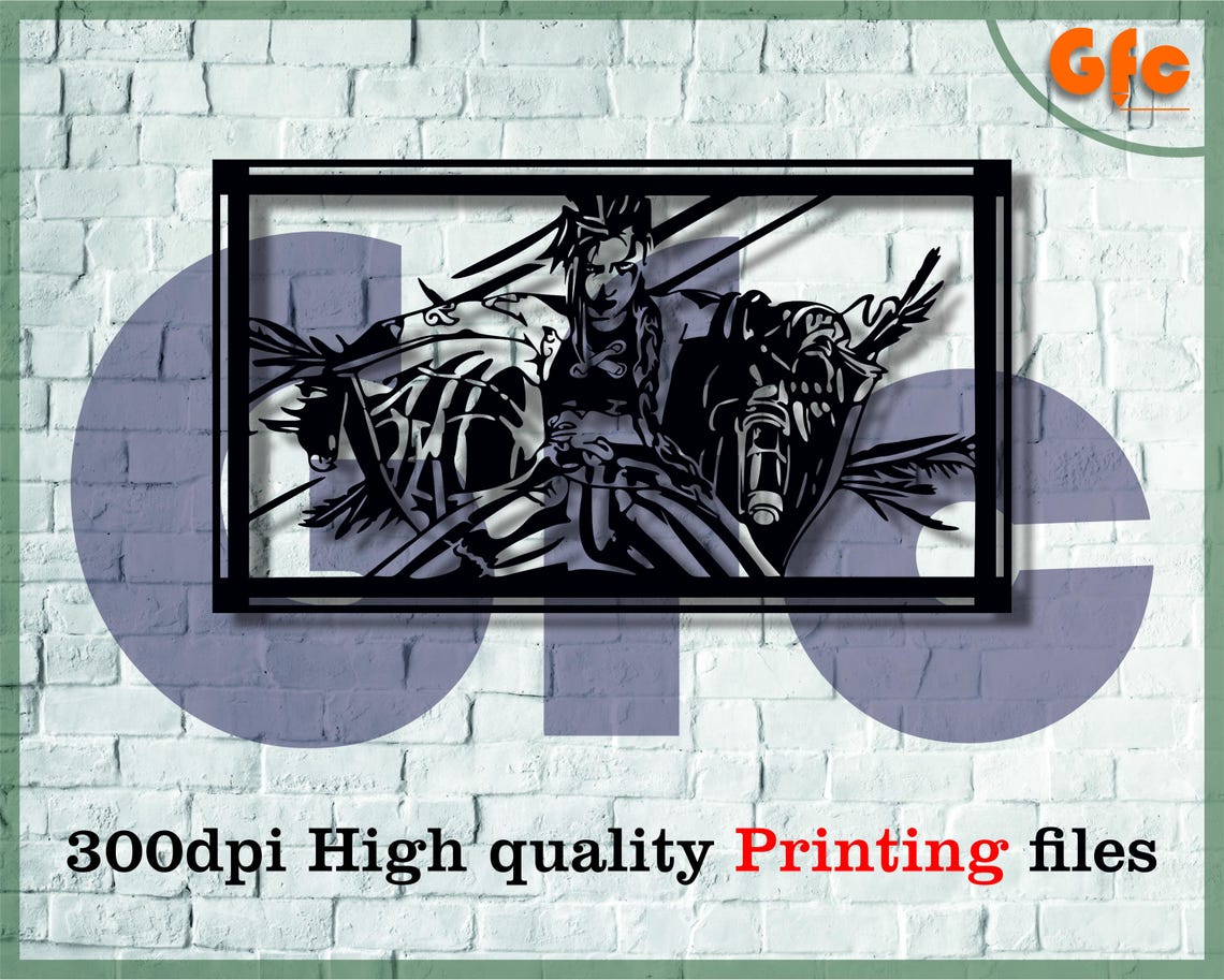 Arcane Jinx Svg - League of Legends Characters Svg - Laser Cnc Cut ...