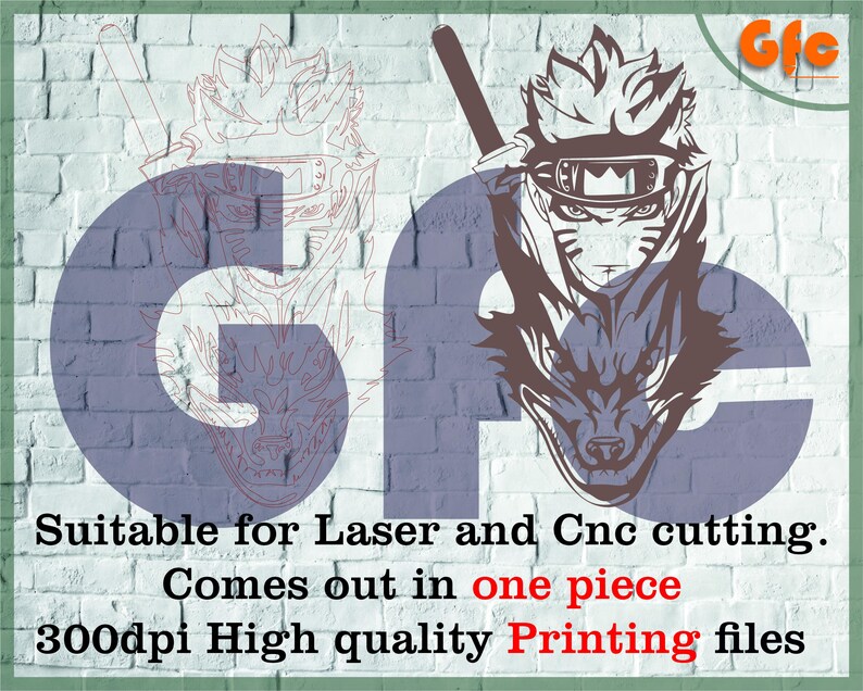 Anime Characters Cuts Manga Vinly Decal Anime Engraving and Cuts Anime ...