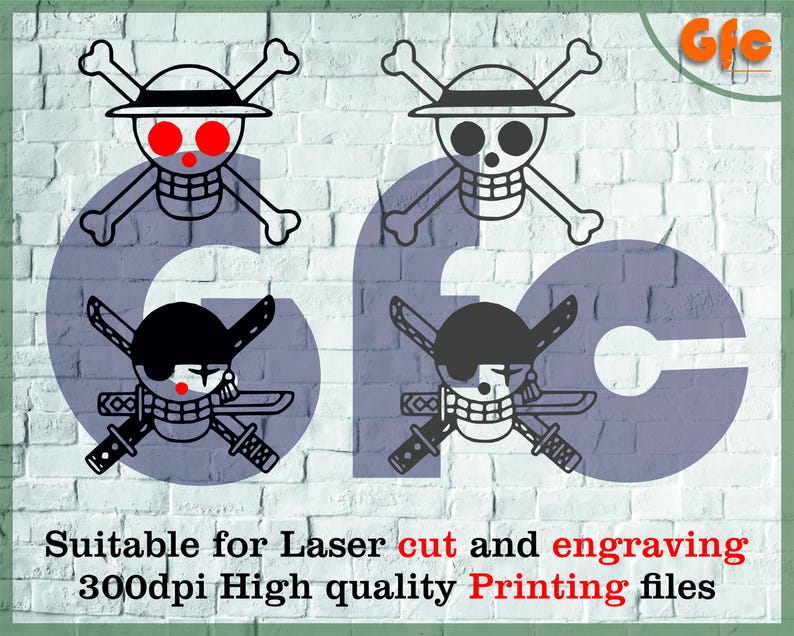 One Piece Characters Svg Luffy Team Icon Cuts Printable One Piece ...