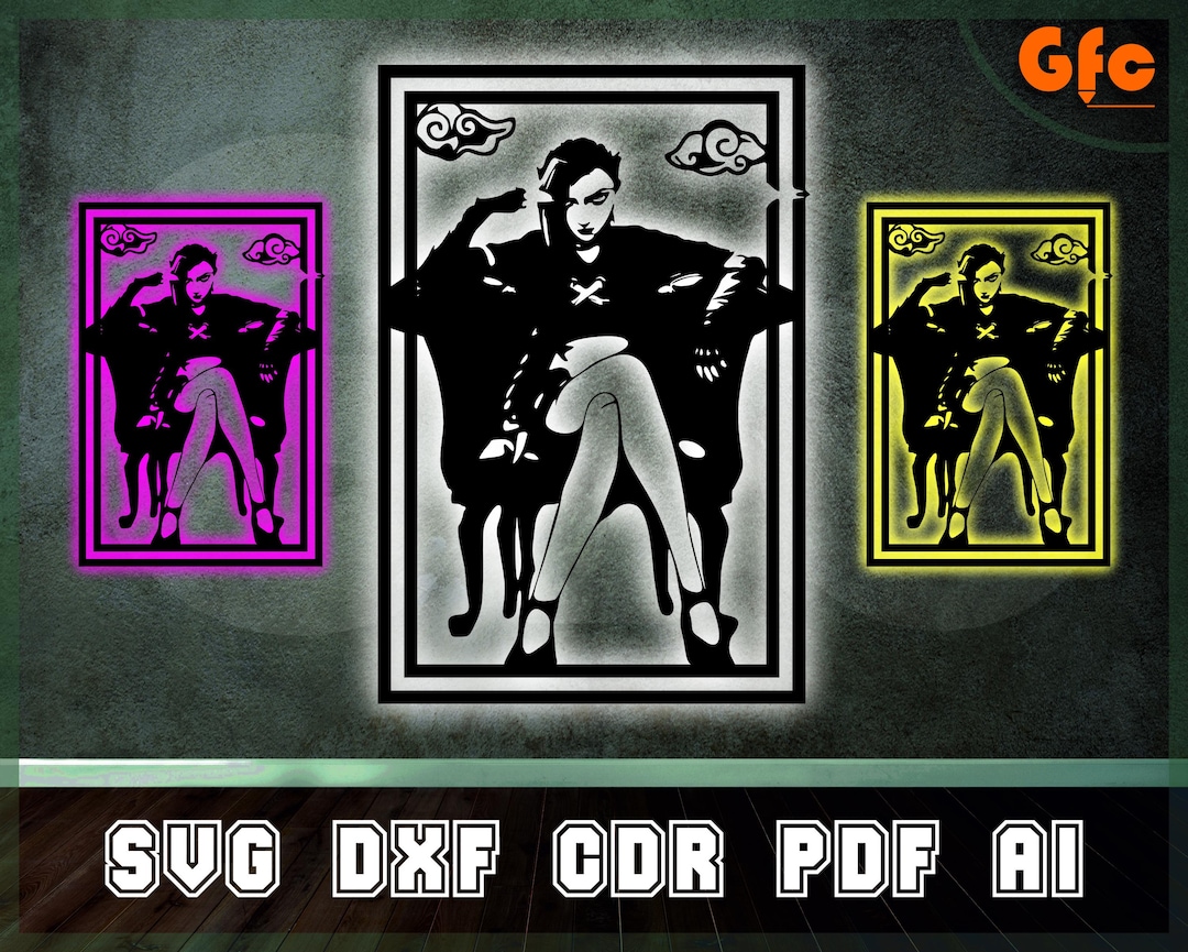 Arcane Jinx Svg - League of Legends Characters Svg - Laser Cnc Cut ...