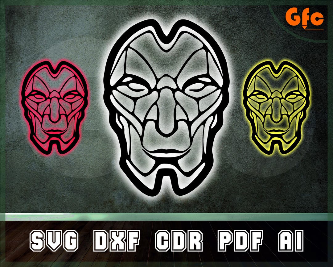 Jhin Mask Svg Jhin Mask Cuts Cricut Vinly Sticker Design Jhin Mask Svg ...