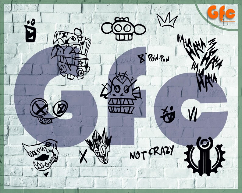 Arcane Jinx Symbols Svg Big Bundle - Arcane Jinx Icons Svg - Jinx ...