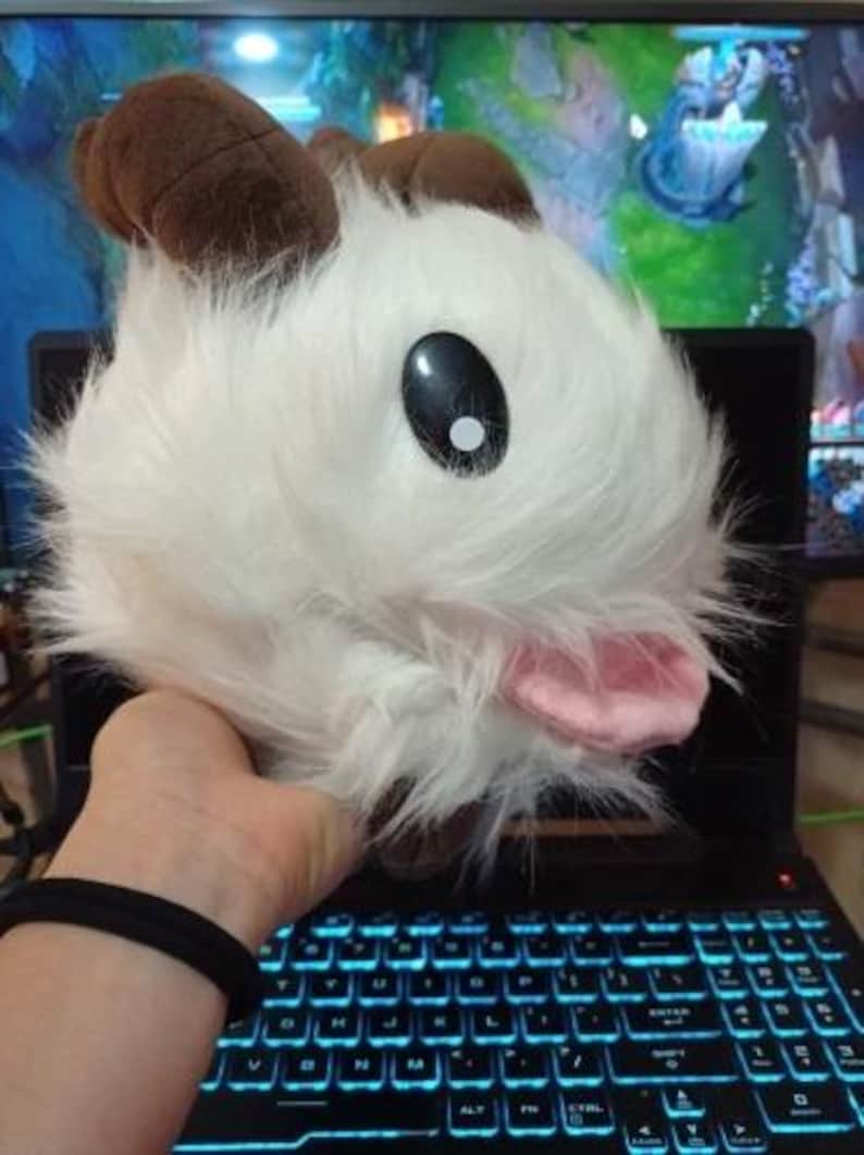 New LOL League of Legends Cosplay Poro Plush Doll - Etsy