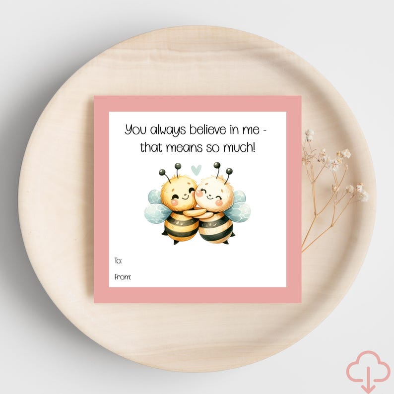 Teacher Appreciation Card, Printable Bee-themed Thank You Card - Etsy