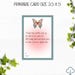 Printable Teacher Appreciation Poem Card, Butterfly Theme, Patience ...
