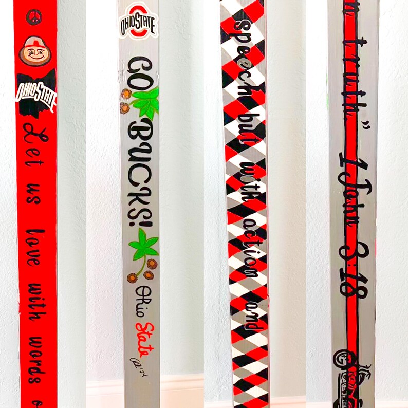 Hand-crafted Whimsical Peace Pole, Colorful Garden Decor - Etsy