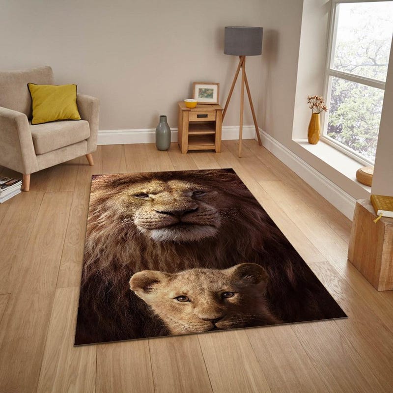 Lion Rug - Etsy