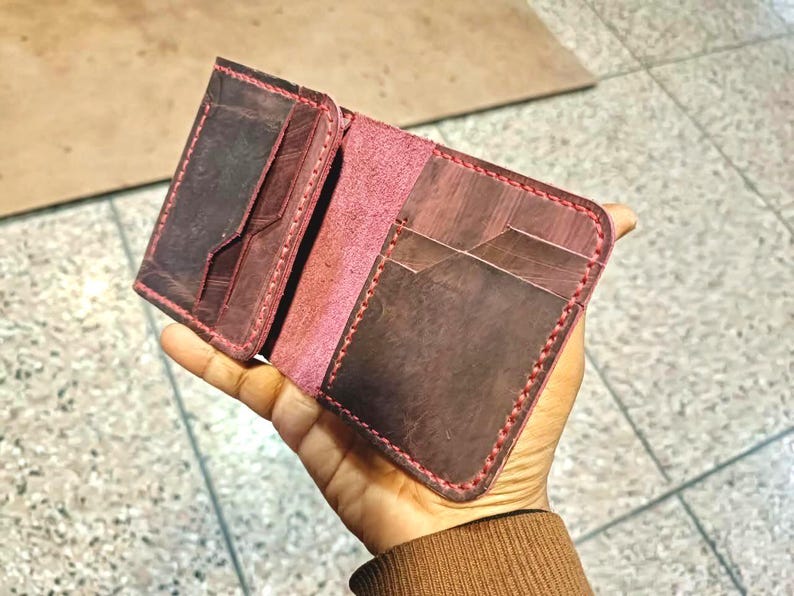Handmade Leather Wallet for Men & Women | Premium Custom Crafted Wallet ...