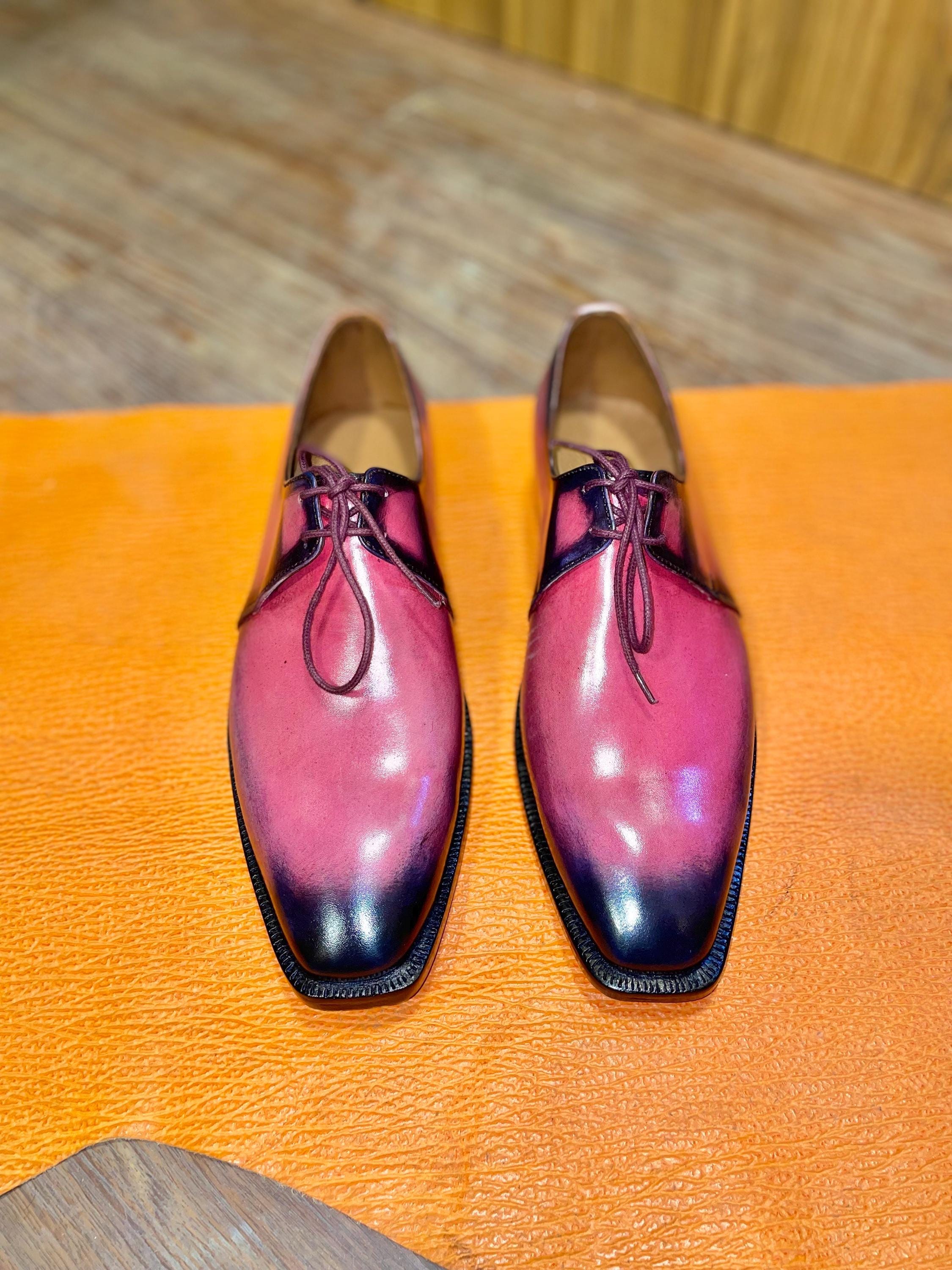 Handmade Derby Shoes | Two-ring Lace-up - Etsy