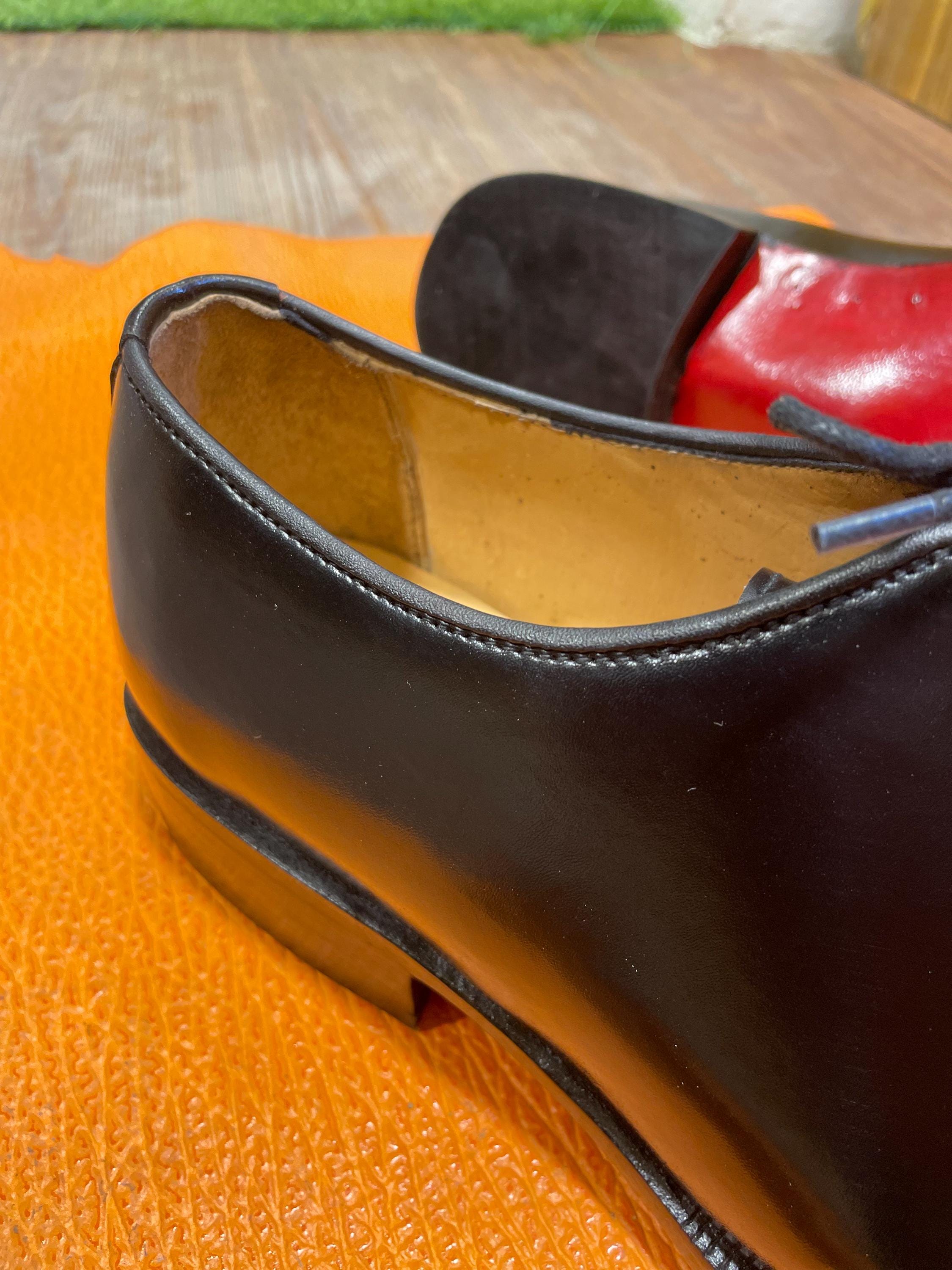 Red Bottom Oxford Shoes: Handmade Leather Wedding Dress Shoes - Etsy