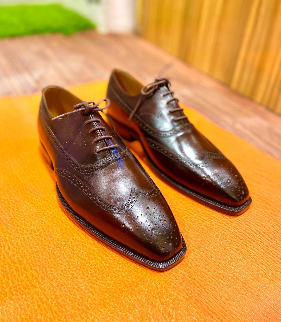 Handmade Oxford Brogues for Men – Timeless Elegance & Craftsmanship - Etsy