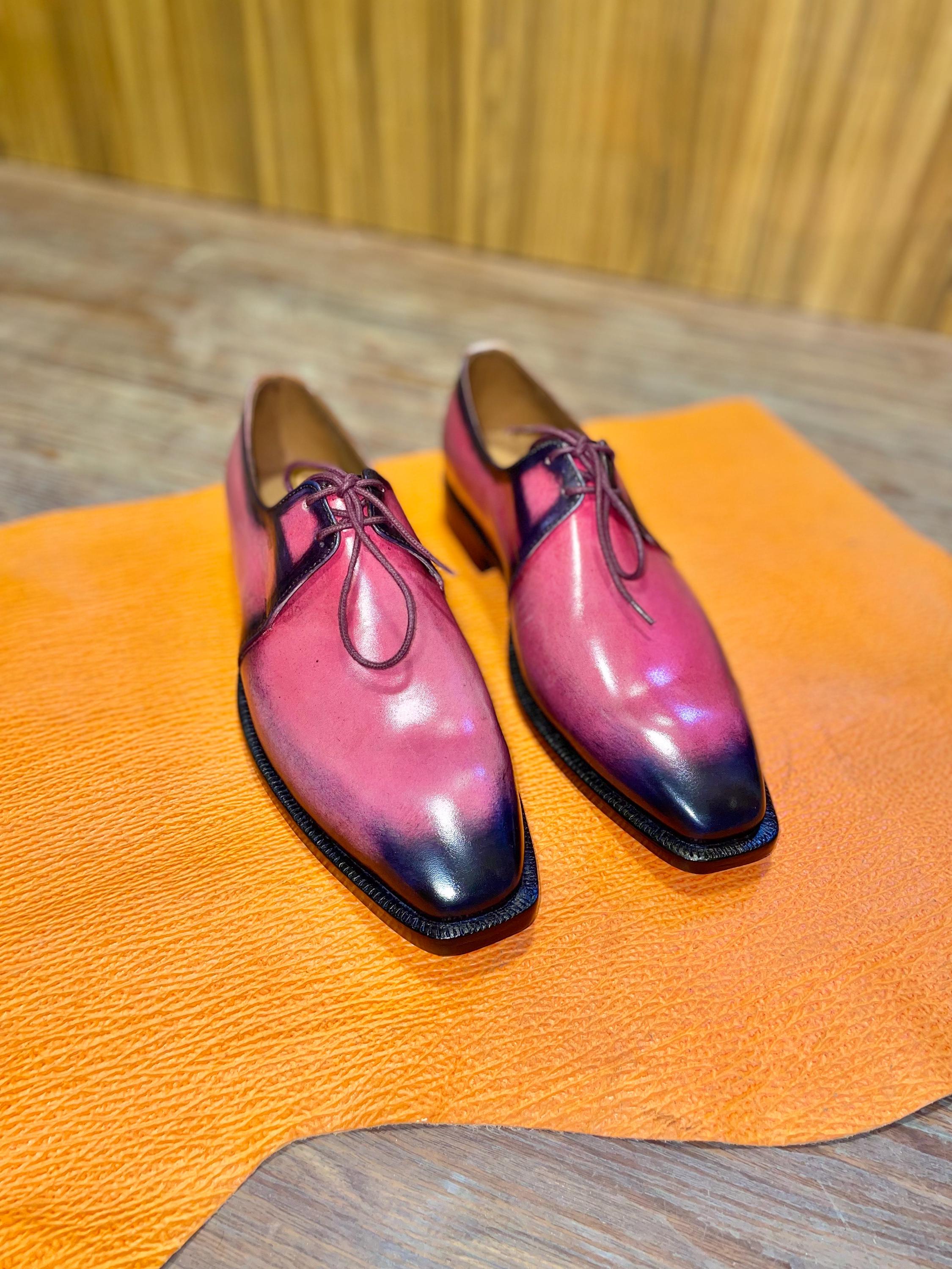 Handmade Derby Shoes | Two-ring Lace-up - Etsy