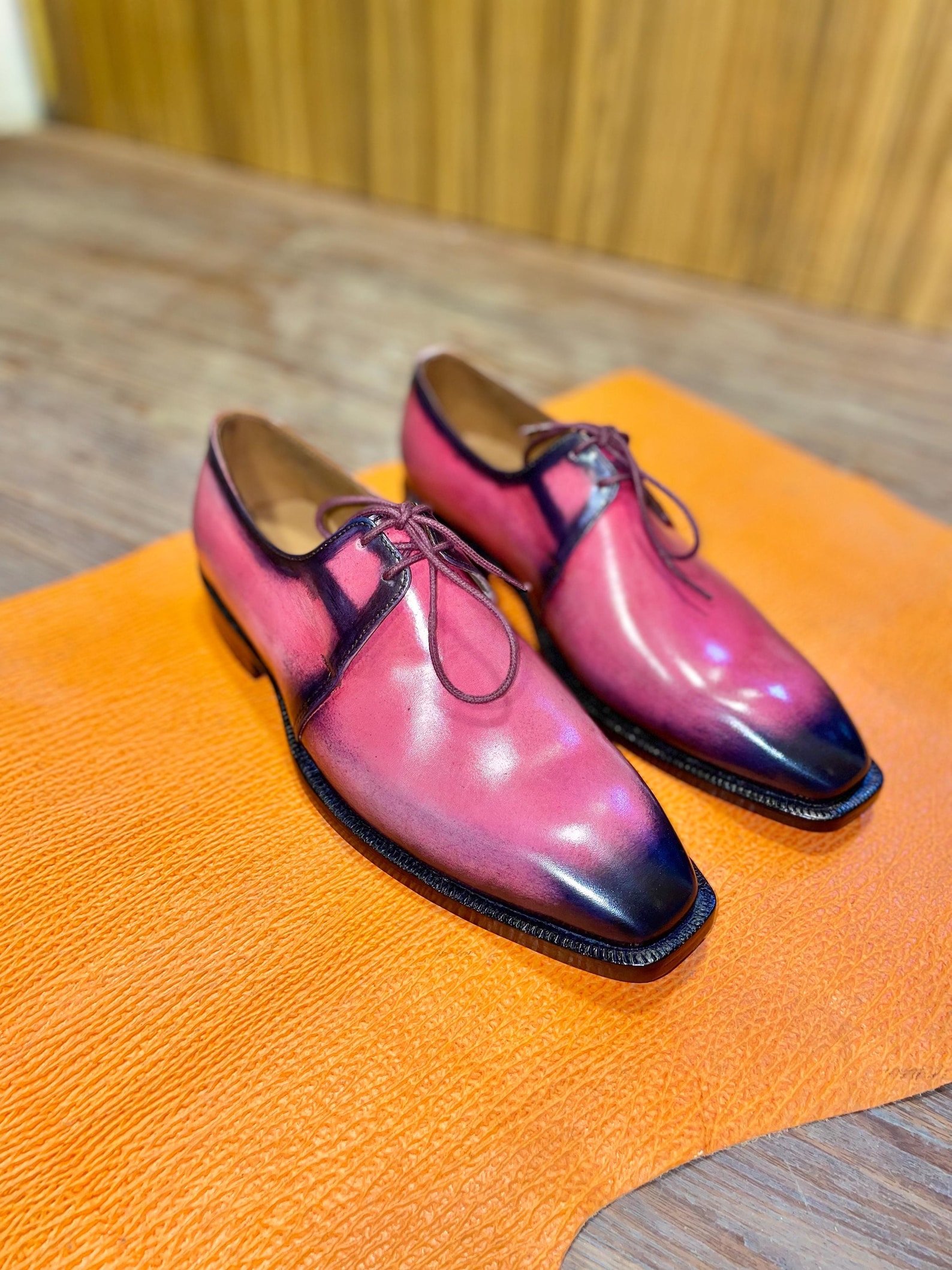 Handmade Derby Shoes | Two-ring Lace-up - Etsy