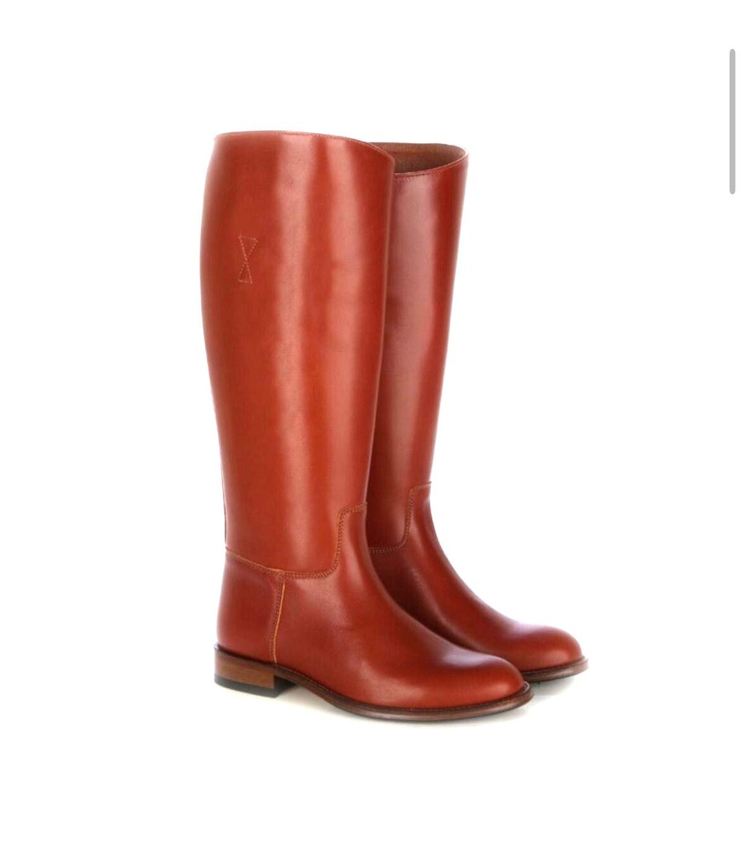 Handmade Leather Equestrian Riding Boots | Custom Tall Long Boots - Etsy