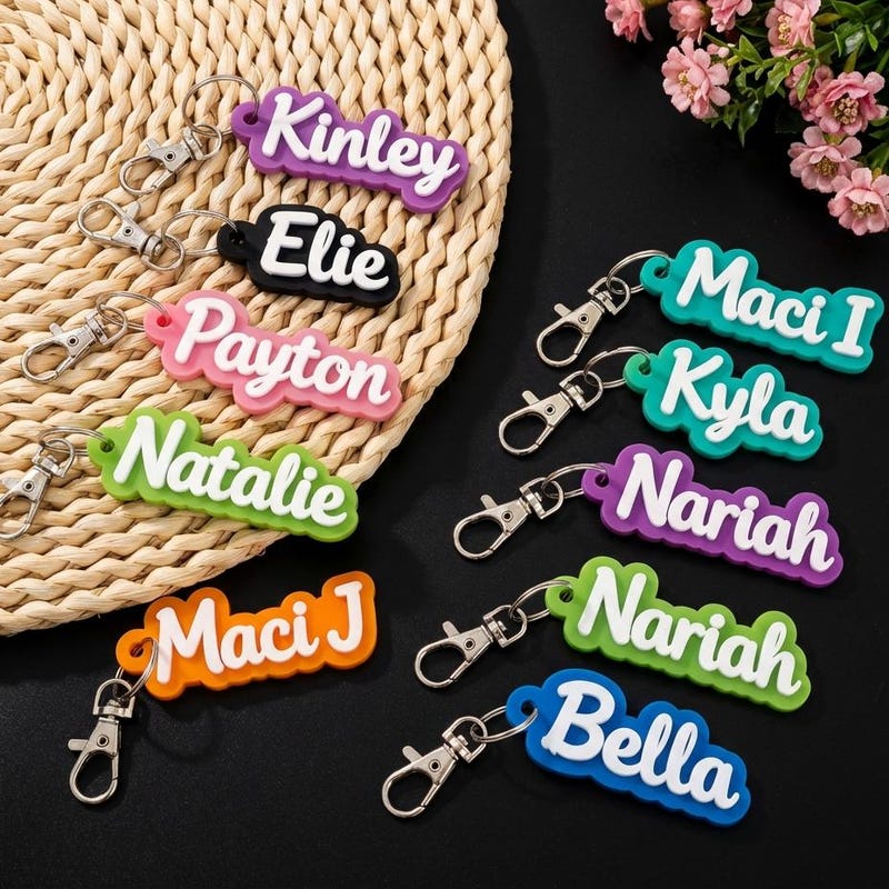 Custom Mirror Keychains - Etsy