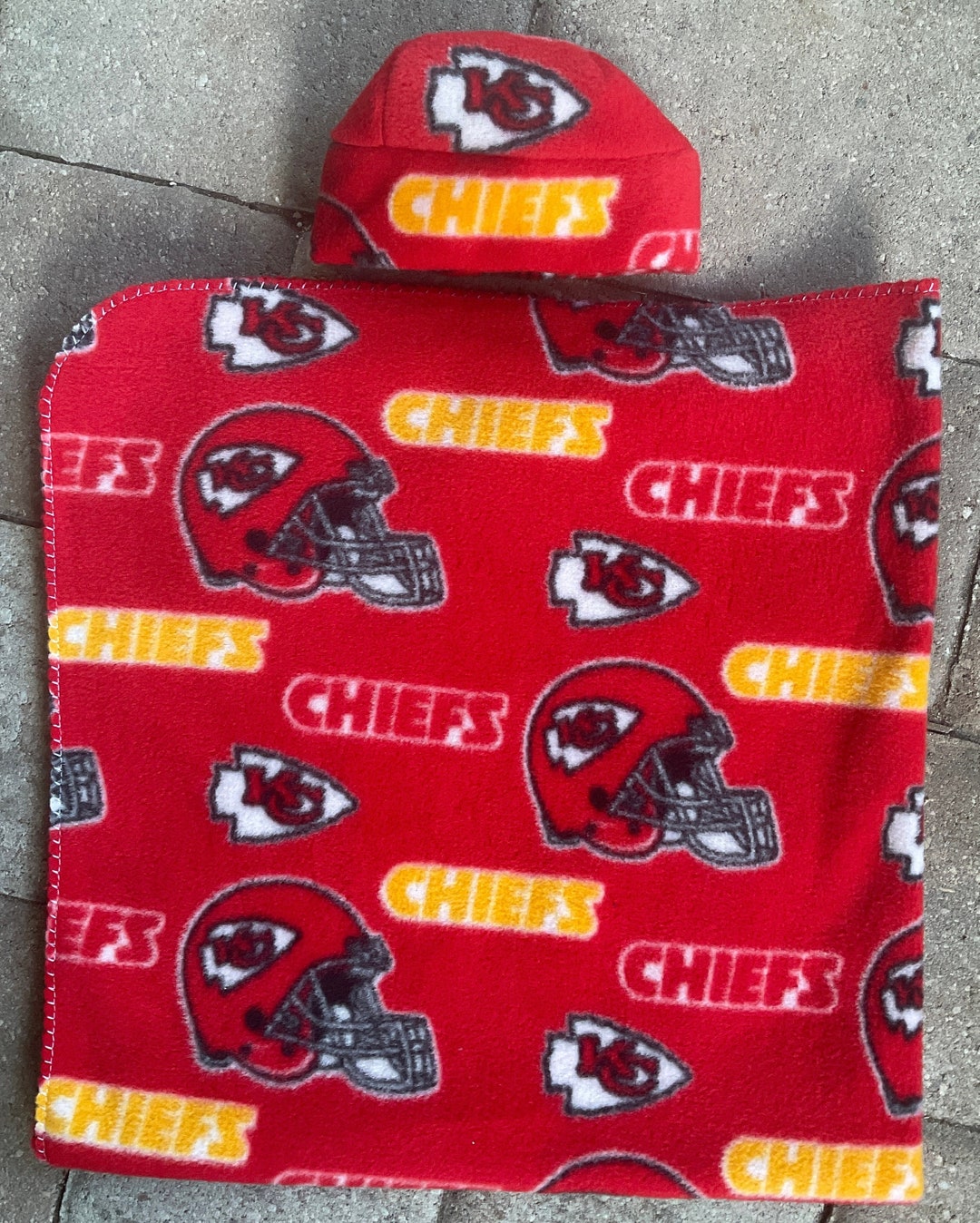 Kansas City Chiefs Newborn Baby Fleece Blanket & Hat Gift Set - Etsy