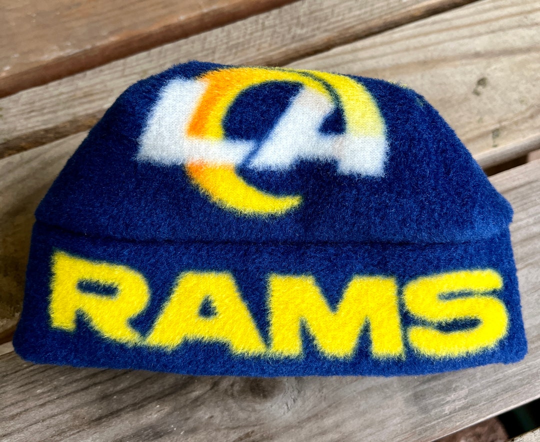 LA Rams Fleece Hat - Etsy