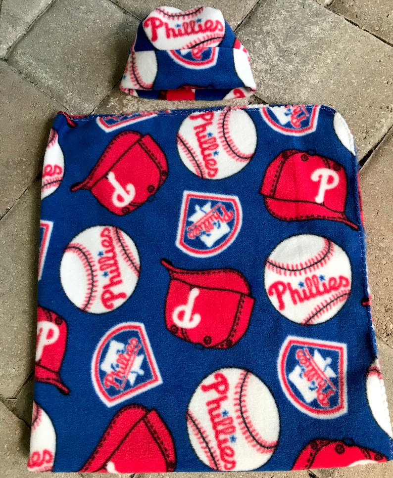Philadelphia Phillies Newborn Baby Fleece Blanket & Hat Gift Set - Etsy