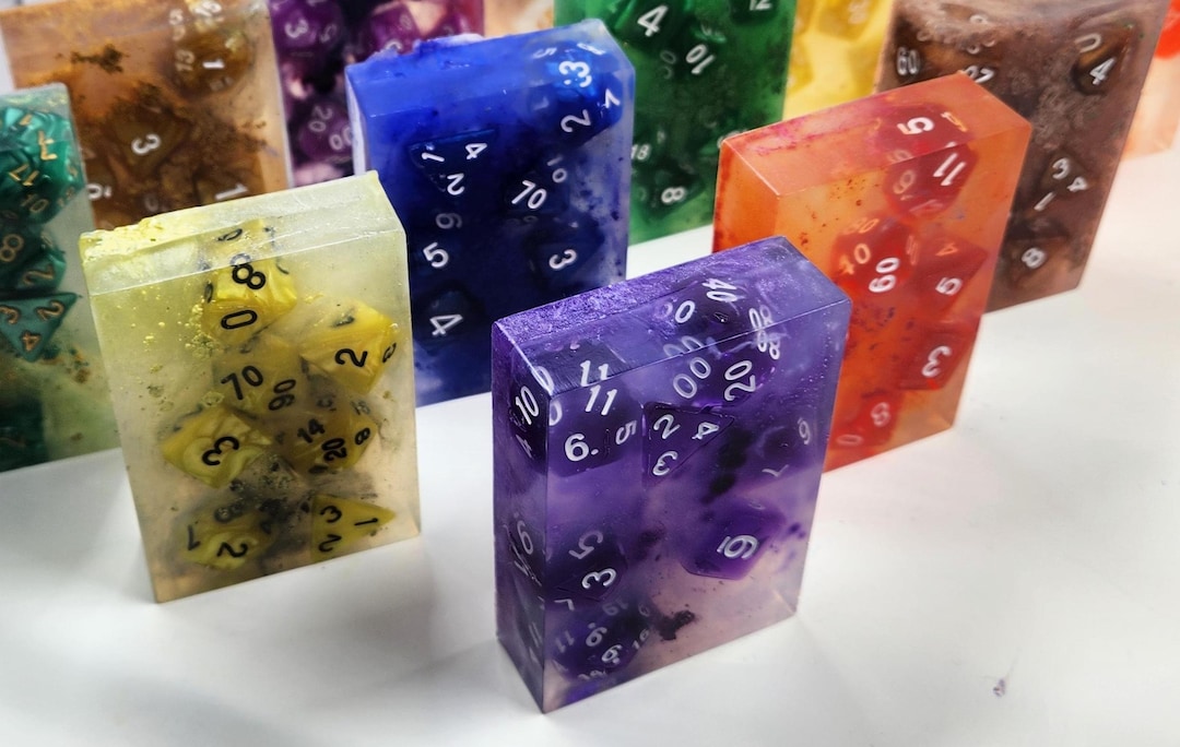 Handmade Dice Soap Fun & Nerdy Gifts for Gamer Enthusiasts - Etsy