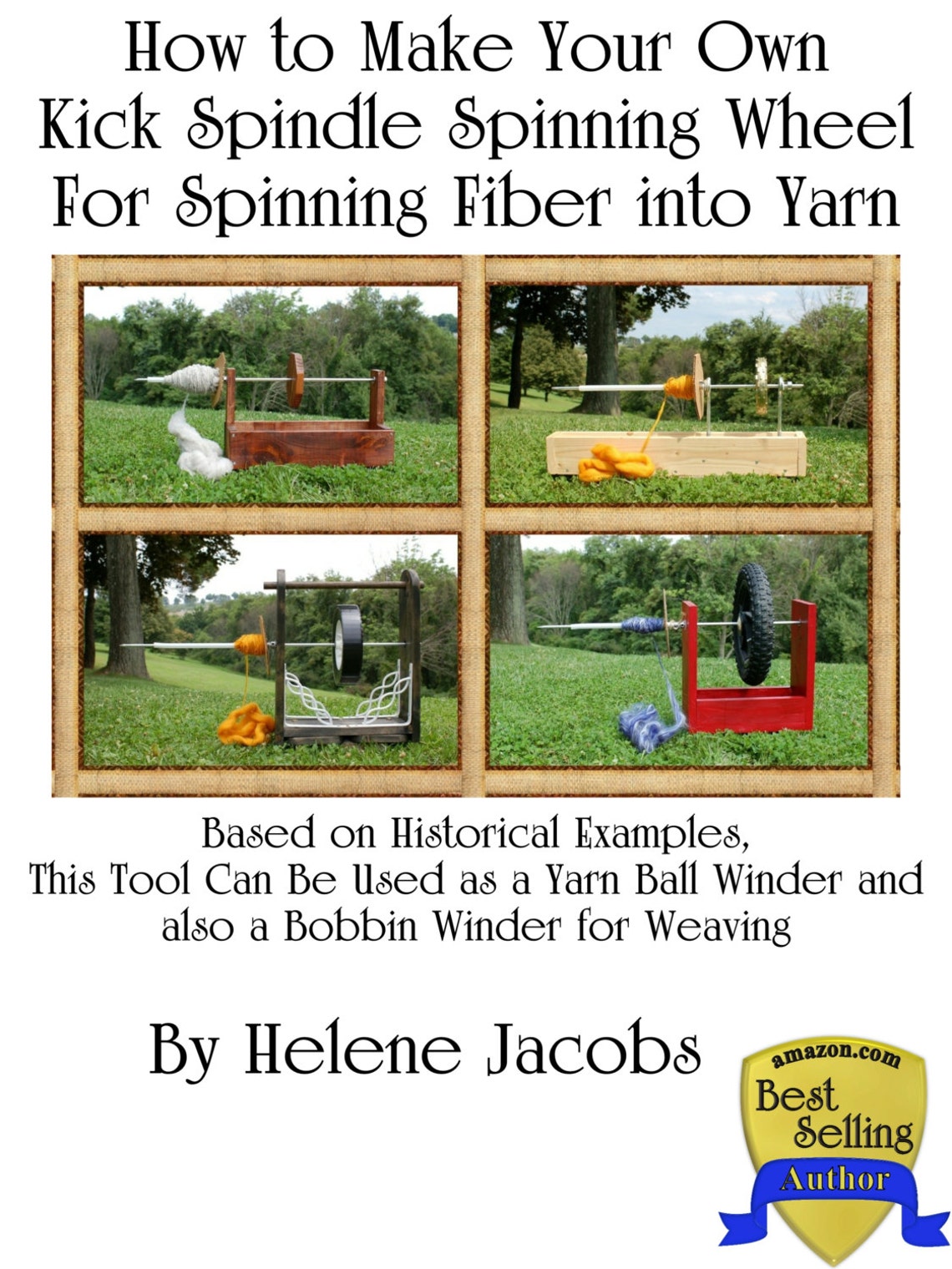 How to Make Your Own Kick Spindle Spinning Wheel for Spinning - Etsy Canada