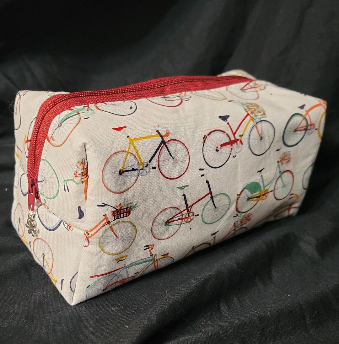 Bicycle Box Makeup Bag - Etsy