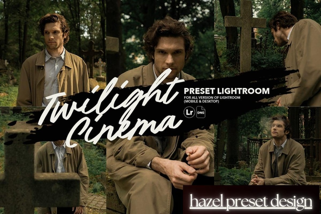 Twilight Cinema Preset Lightroom, Film LUTS Video Presets, Video Color ...