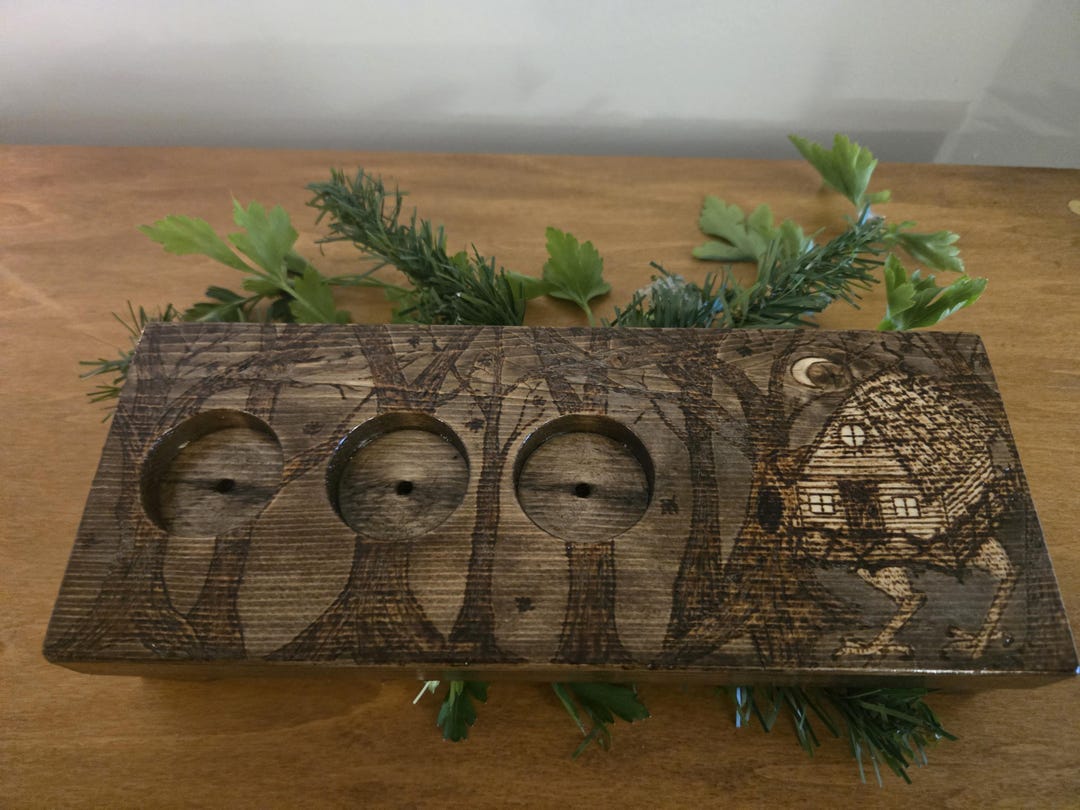 Baba Yaga Candle Holder - Etsy