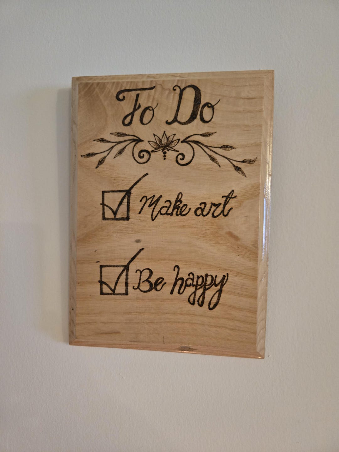 To Do List Wall Hanging - Etsy