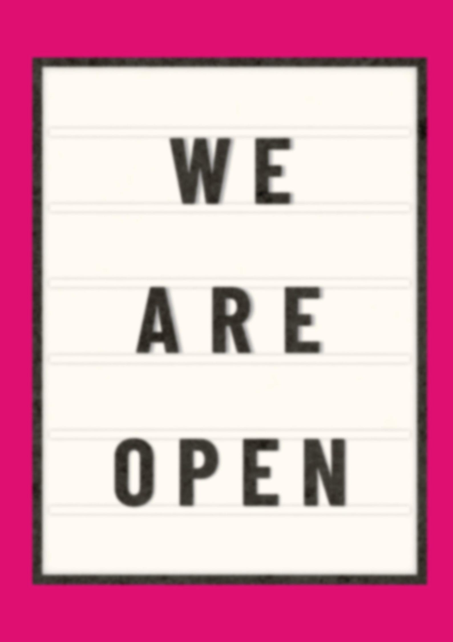 Open and Closed Sign Printable, Modern Business Sign, Digital Download ...