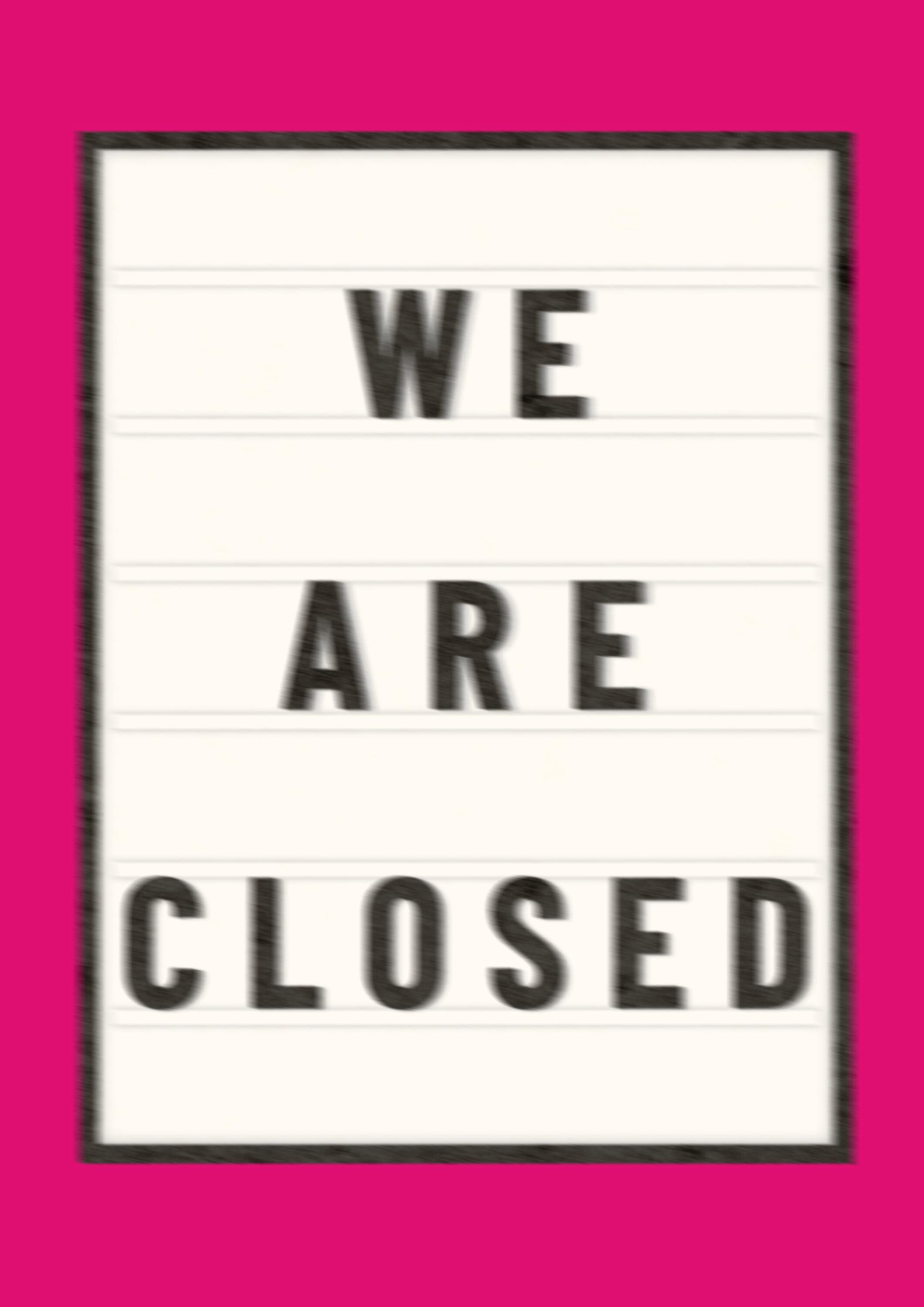 Open and Closed Sign Printable, Modern Business Sign, Digital Download ...
