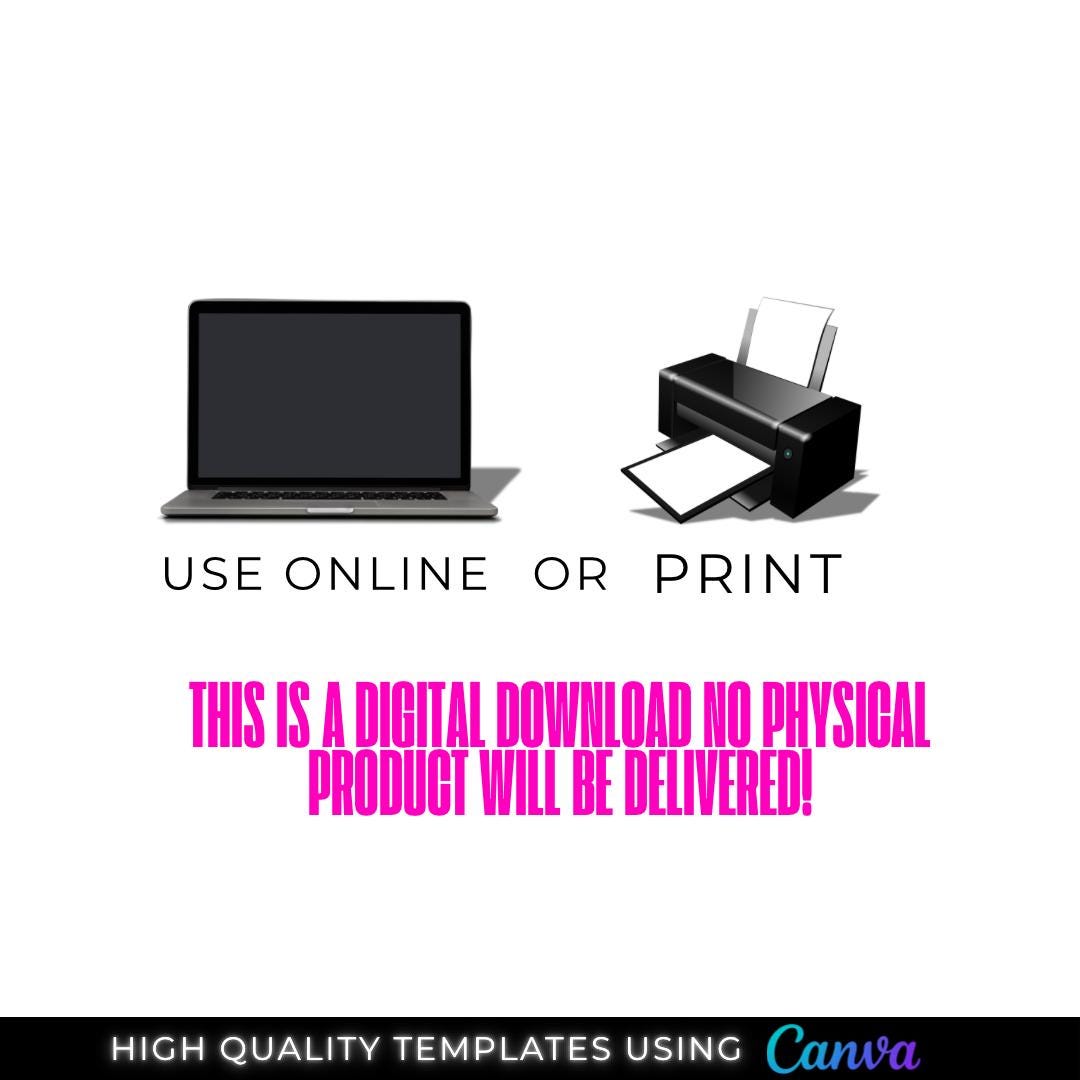 Restock Flyer DIY Template - Etsy