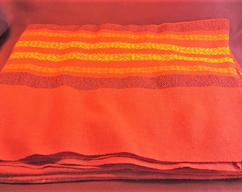 Red table cloth | Etsy