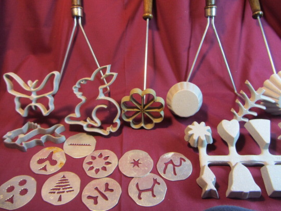 Pastry Molds for Deep Frying Desserts, Cookie Press Molds, Frying ...