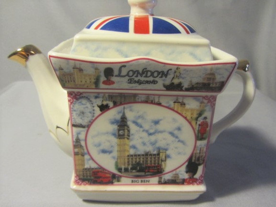 English Ceramic Collections London Teapot Big Ben Teapot - Etsy