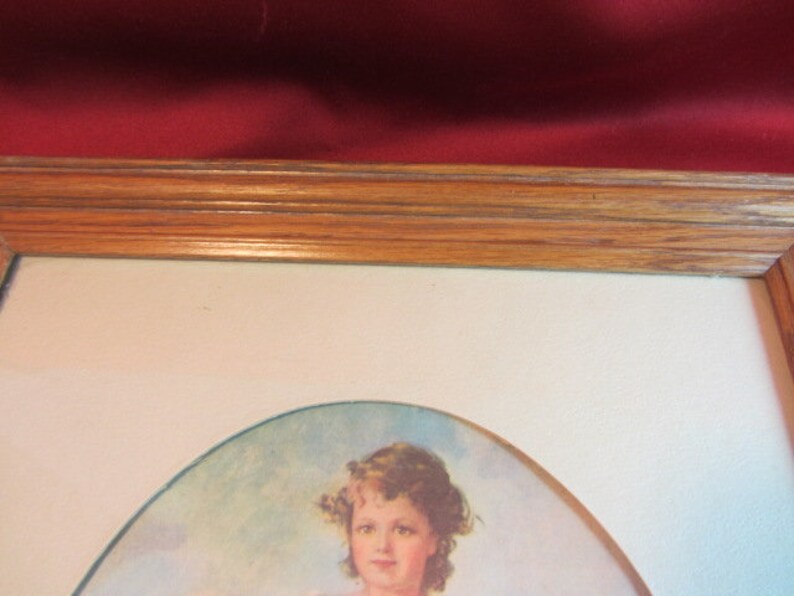 Vintage Set Of Framed Jane Freeman Prints A Girl With Her | Etsy