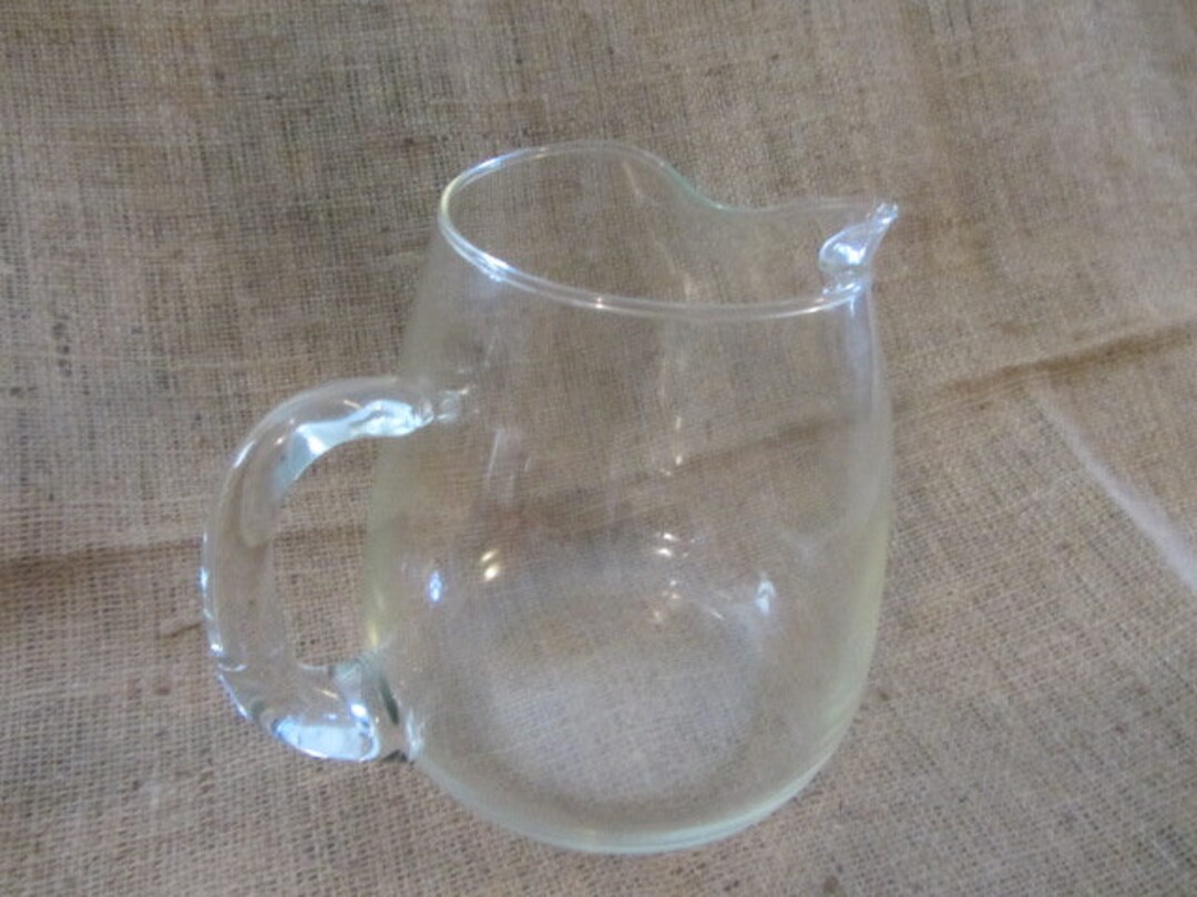 Clear Crystal Pitcher Drinking Pitcher Table Pitcher Water - Etsy