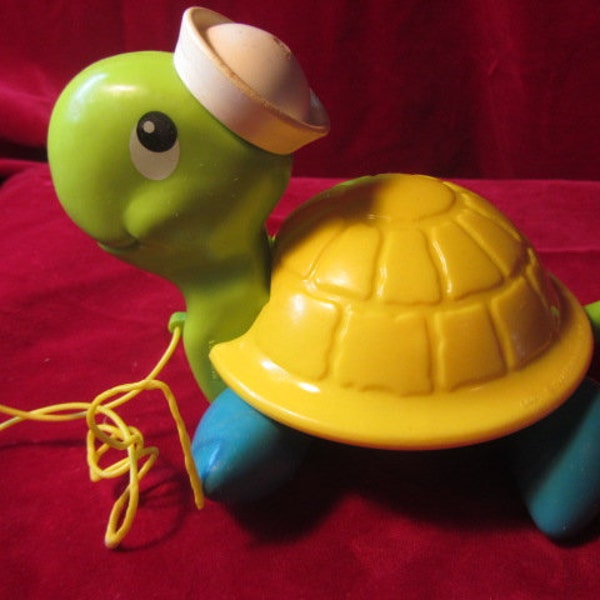 Turtle Pull Toy - Etsy