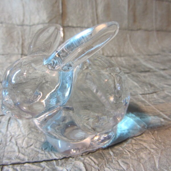 Glass Rabbit - Etsy