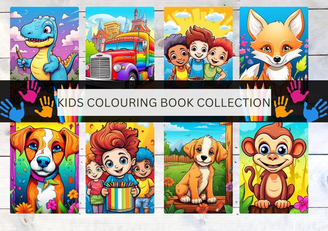 18 Colouring Book Bundle Plus 1000+ Colouring Pages Digital Download ...